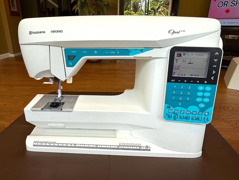 Husqvarna Viking Opal 650 Computerized Sewing Machine - Etsy