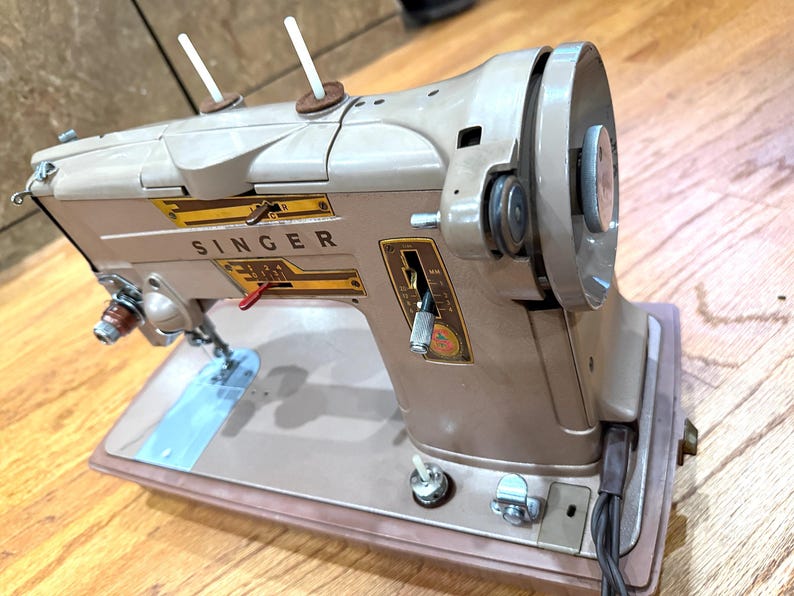 Vintage Singer Model 328K Sewing Machine - Etsy