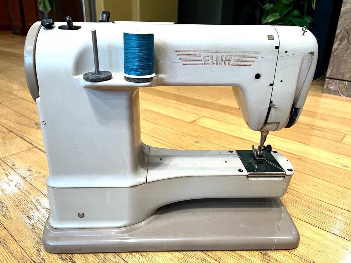 Vintage Elna Supermatic Sewing Machine - Etsy