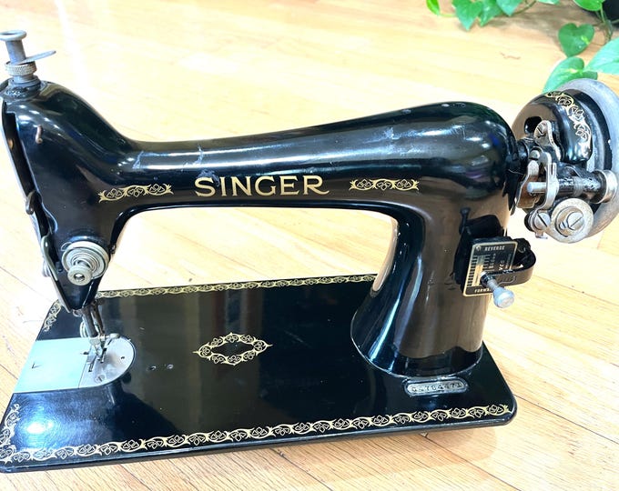 Vintage 1916 Singer Model 66 Treadel Sewing Machine - Etsy