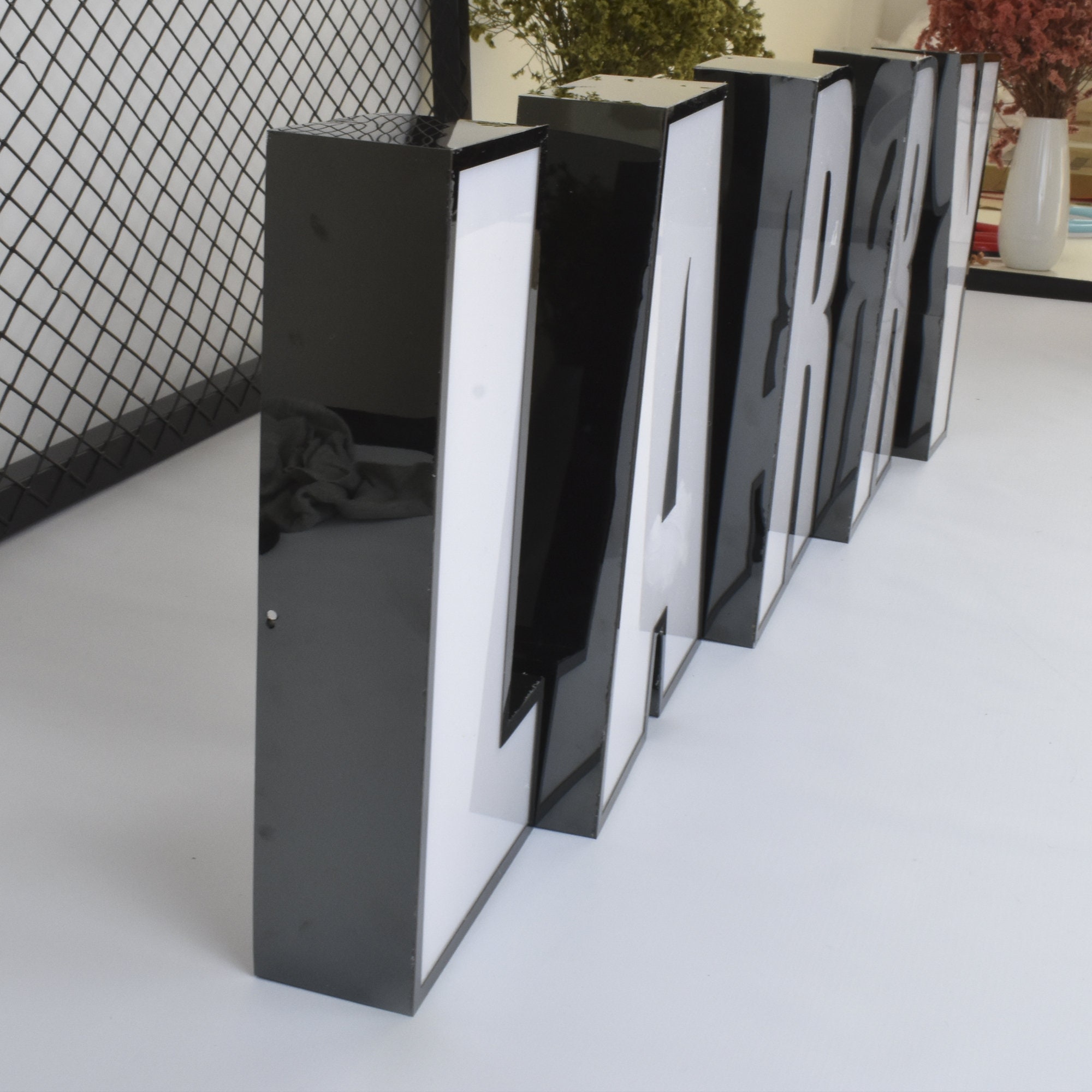 Custom Front Lit Sign Letters Stainless Steel Channel Letters - Etsy