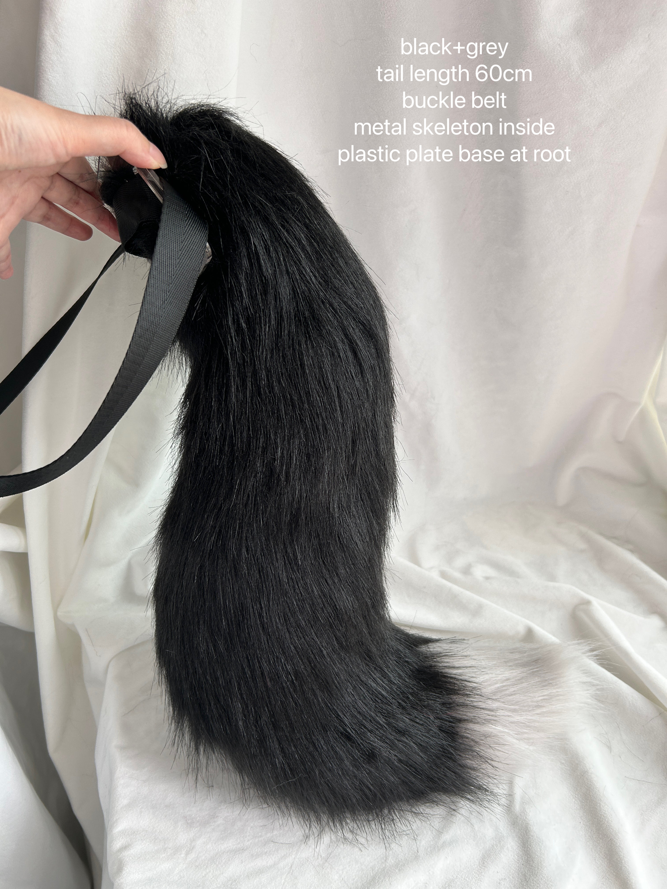 Wolf Tail, Furry, Faux Fur, Cosplay Wolf, Cosplay Luna, Ready to Ship ...