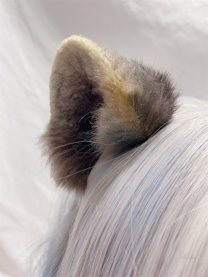 Handmade Raccoon Ears Hairband Cute Brown Black Bear Raccoon - Etsy