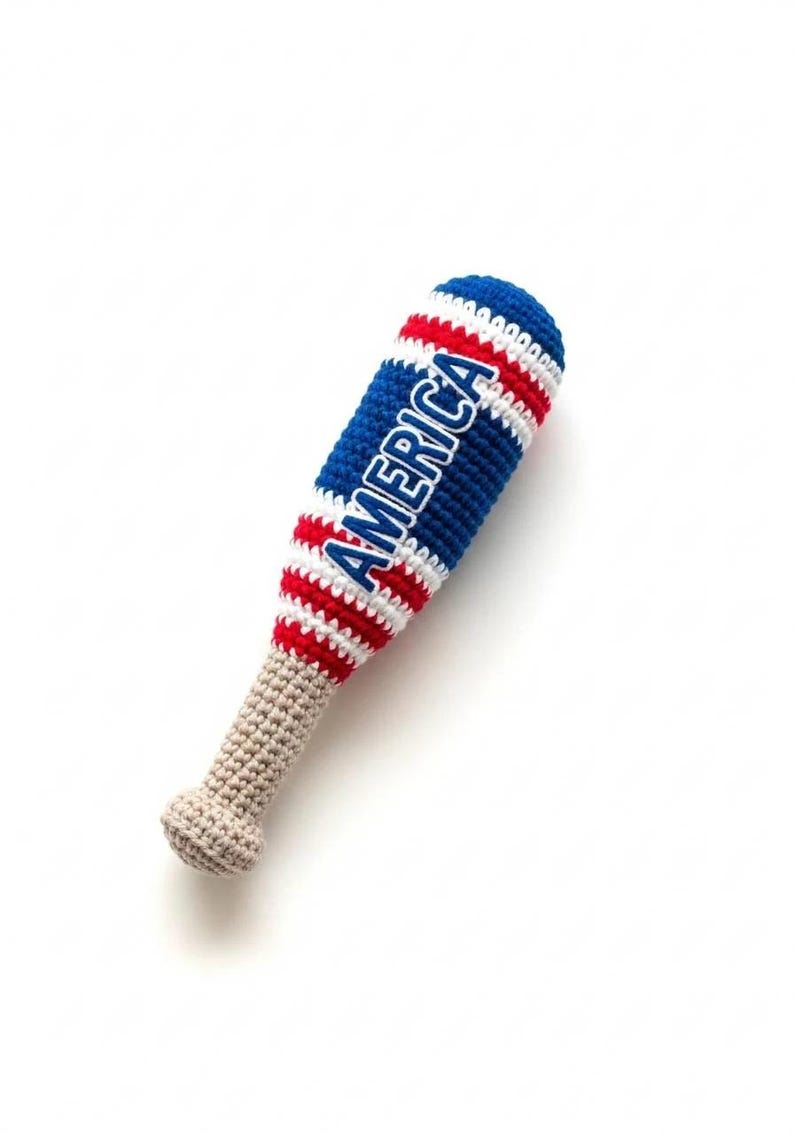 Amigurumi Baseball Bat Crochet Pattern, Sport Nursery Decor (PDF ...