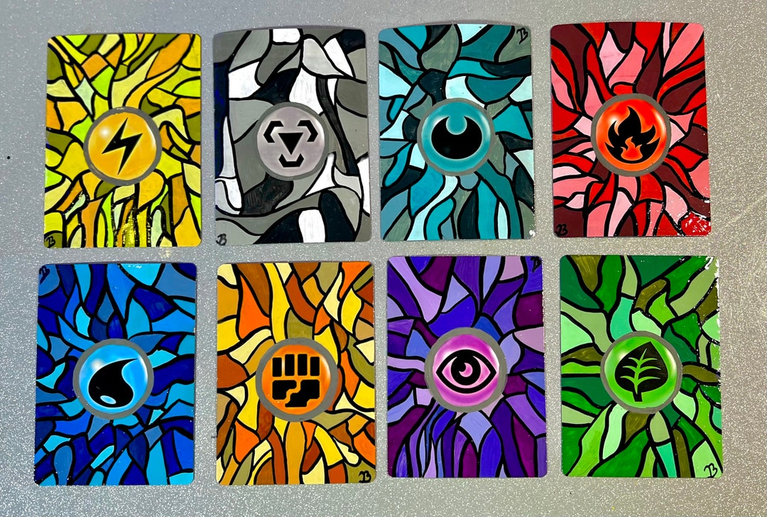 Stained Glass Pokemon Card Hand Painted Unique Gift One of a Kind Wall ...