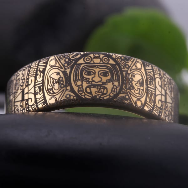 Aztec Ring - Etsy