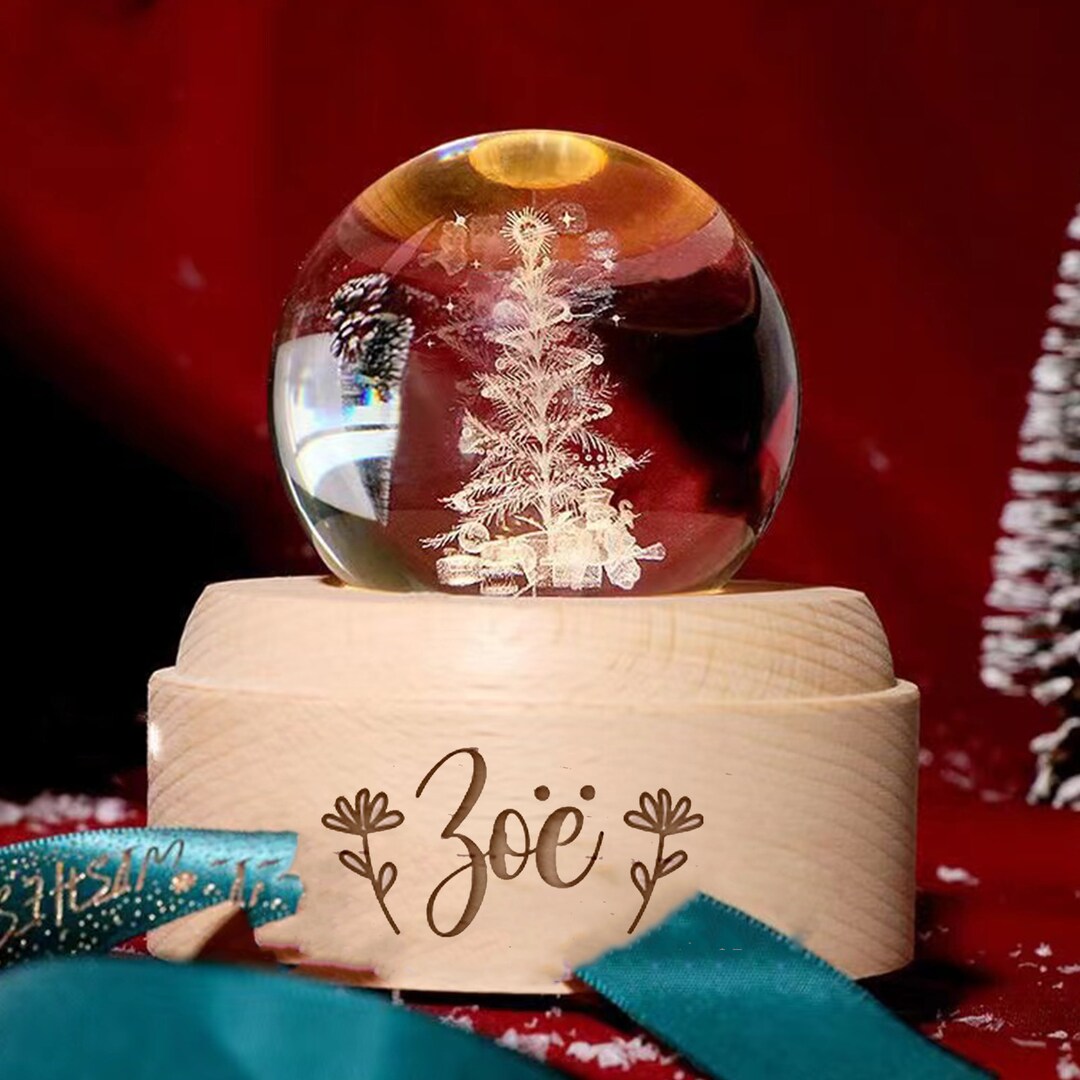 Personalized Name Handmade Music Box Christmas Gift Music - Etsy