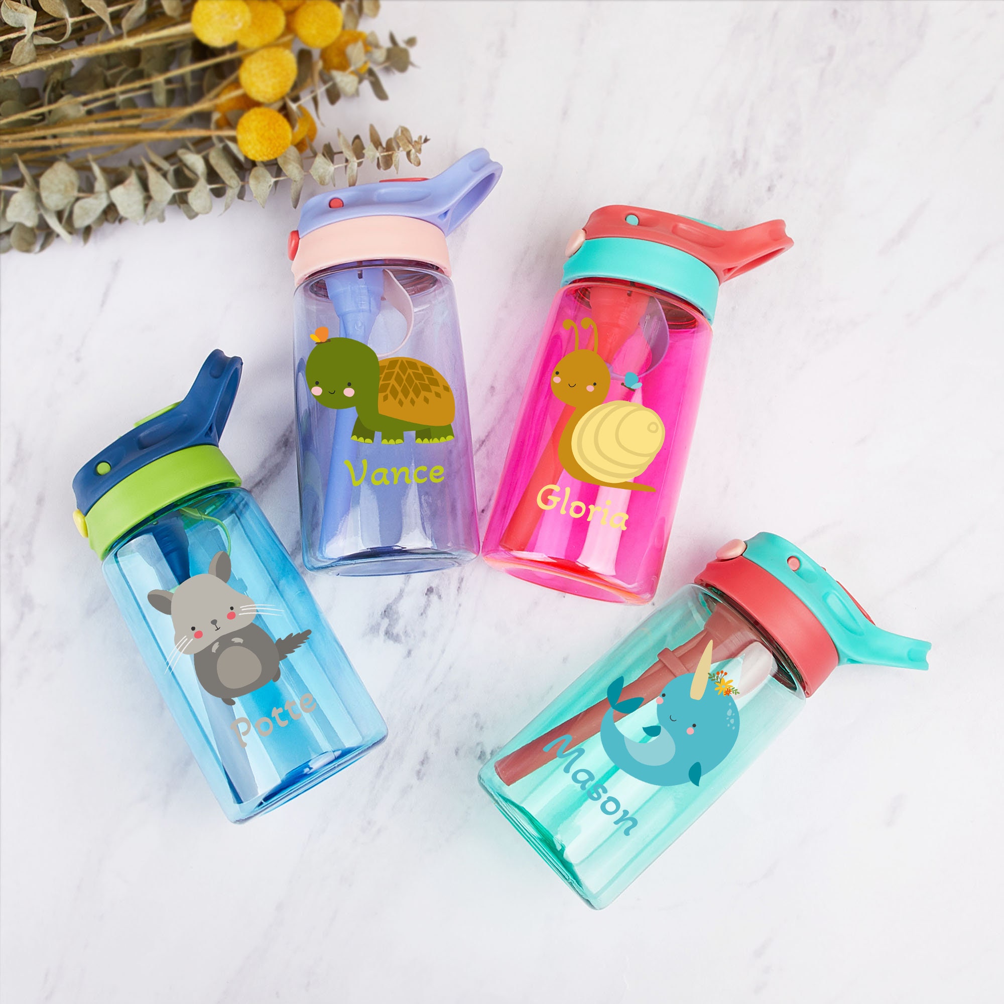 Personalized Kids Water Bottles Baby Water Bottles Kids Name - Etsy