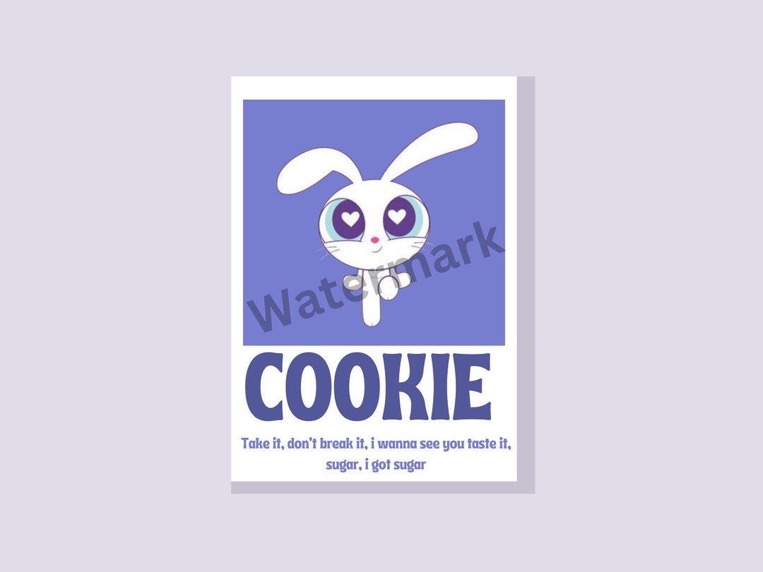 COOKIE Kpop Poster NEWJEANS DIGITAL Print - Etsy