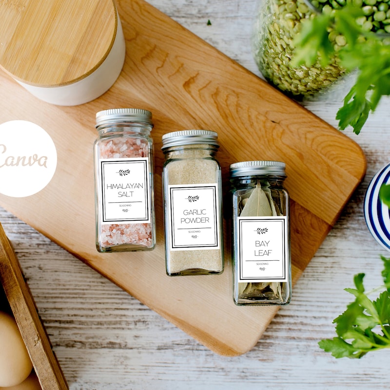 Printable Seasoning Template - Etsy