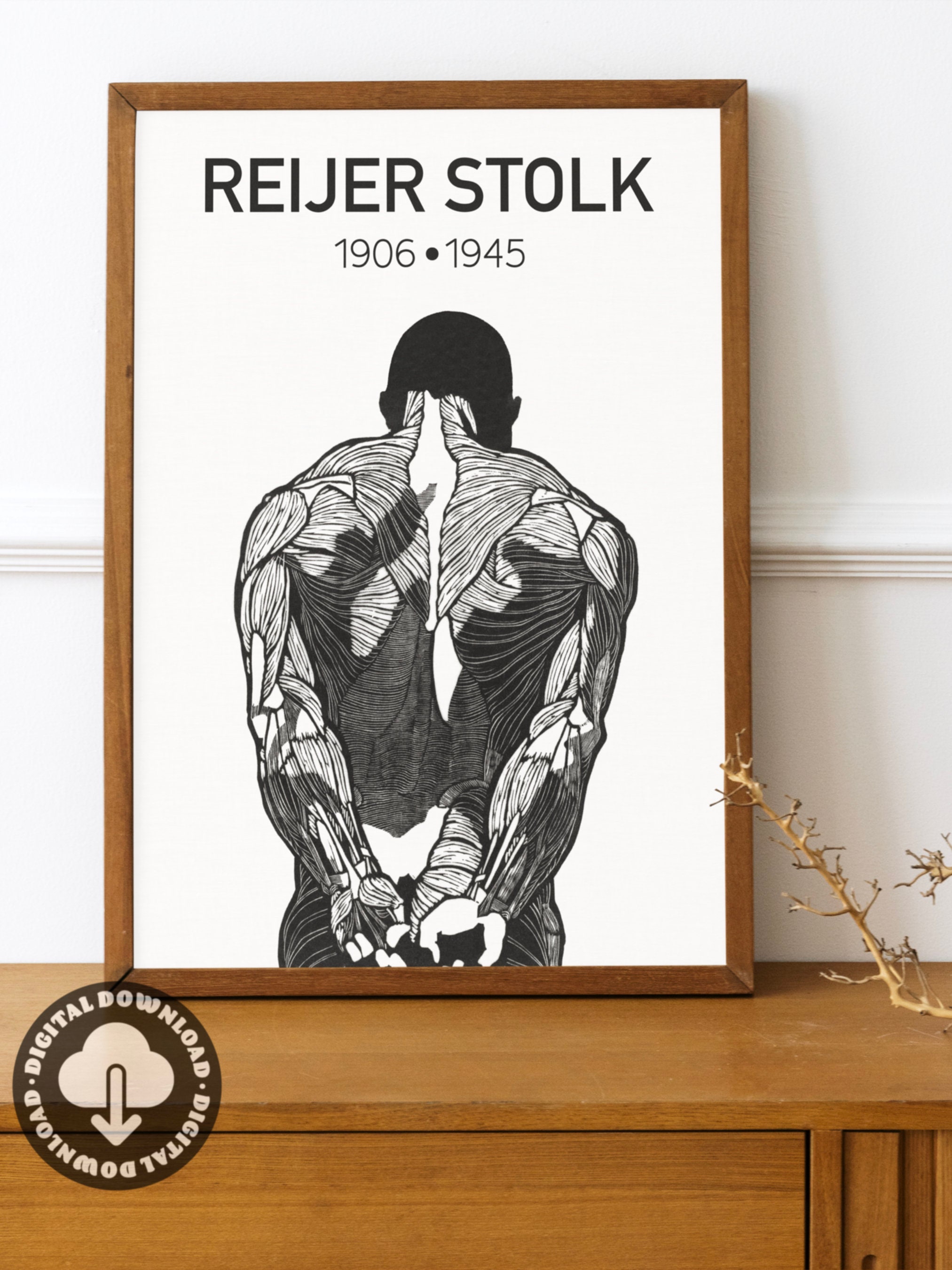 Poster, Muscle, Digital Poster, Human Body, Exhibition Poster, Reijer ...