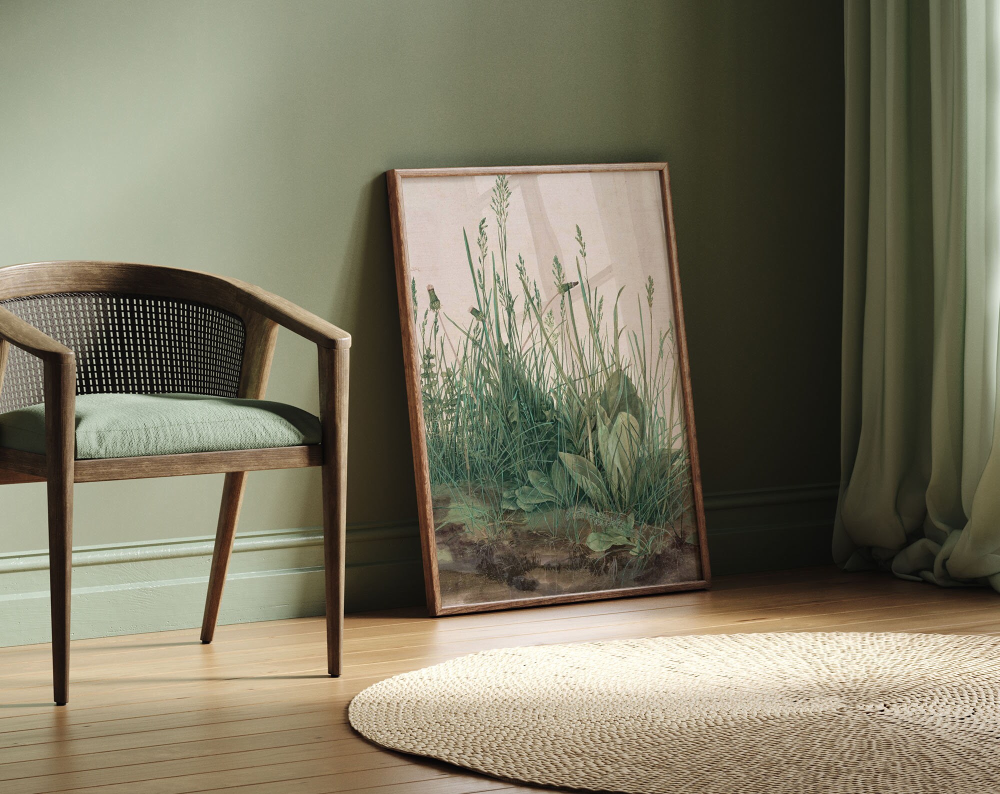 Great Piece of Turf Albrecht Durer Poster, Wall Art, Poster Print, Art ...