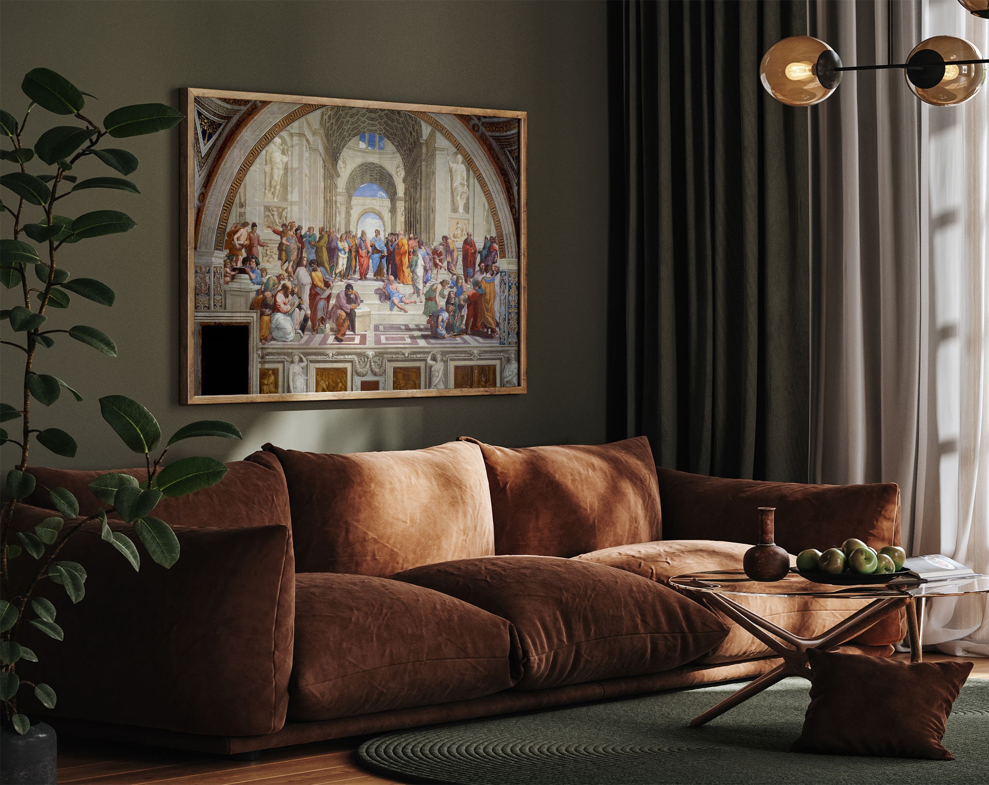 Raphael the School of Athens Poster, Wall Art, Poster Print, Wall Decor ...