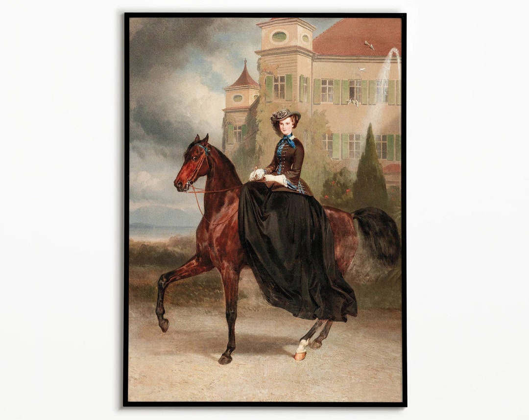 Piloty Adam Portrait Elisabeth in Bayern by Karl Theodor Von Piloty ...