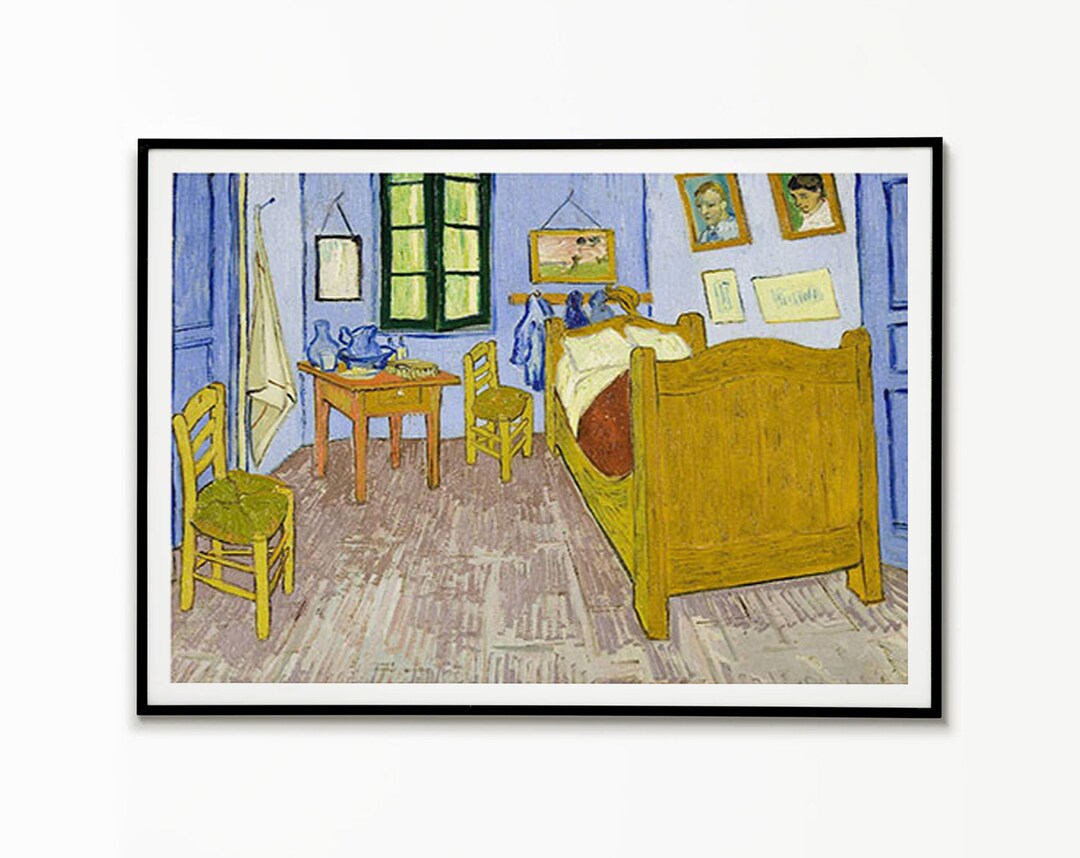 Vincent Van Gogh's Bedroom in Arles Poster, Poster, Wall Art, Poster ...