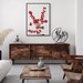 Winterberry Branch Painting Poster, Art Prints, Wall Art, Botanical ...