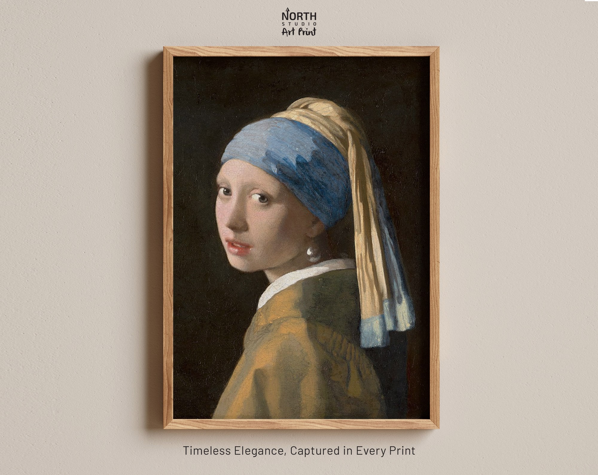 Girl With a Pearl Earring Poster, Wall Art Decor, Poster Print, Wall ...