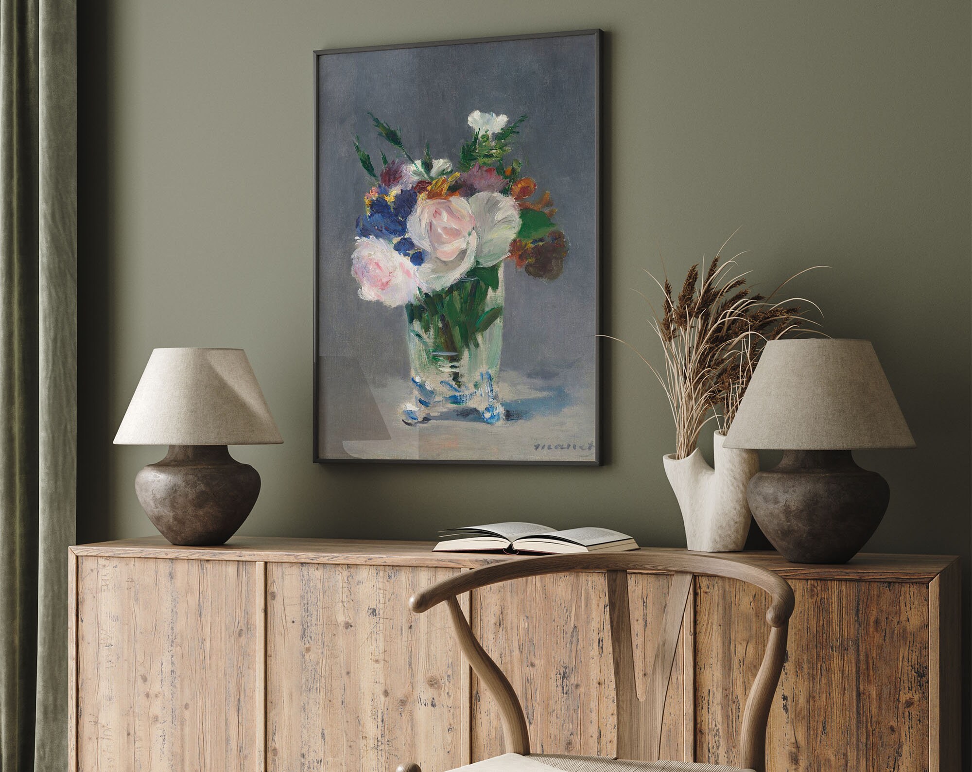 Impressionist Flowers Manet Poster, Impressionist Flowers Poster, Manet ...