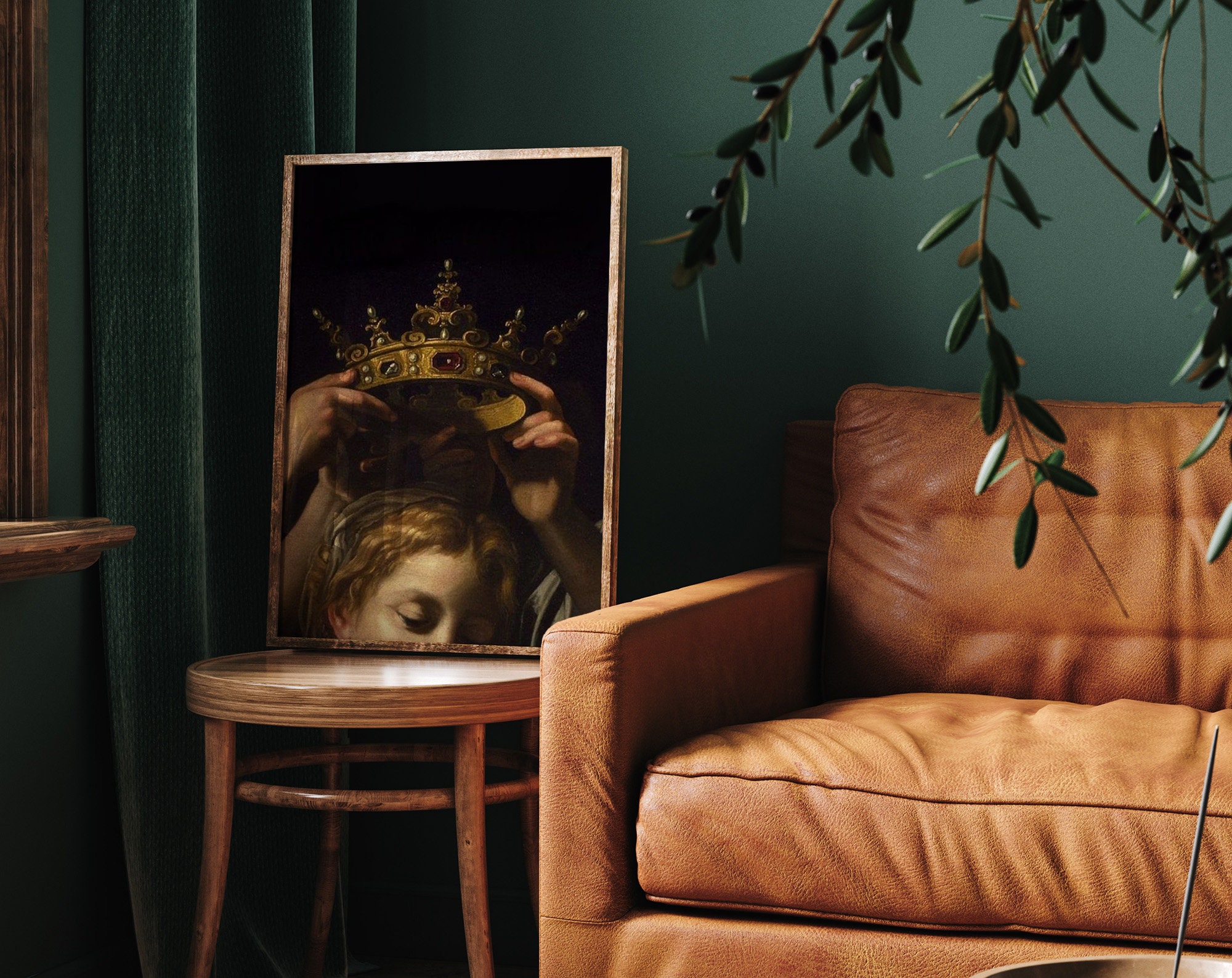 The Crown by Bartolomeo Cavarozzi 1620 Poster, Poster, Wall Art, Poster ...