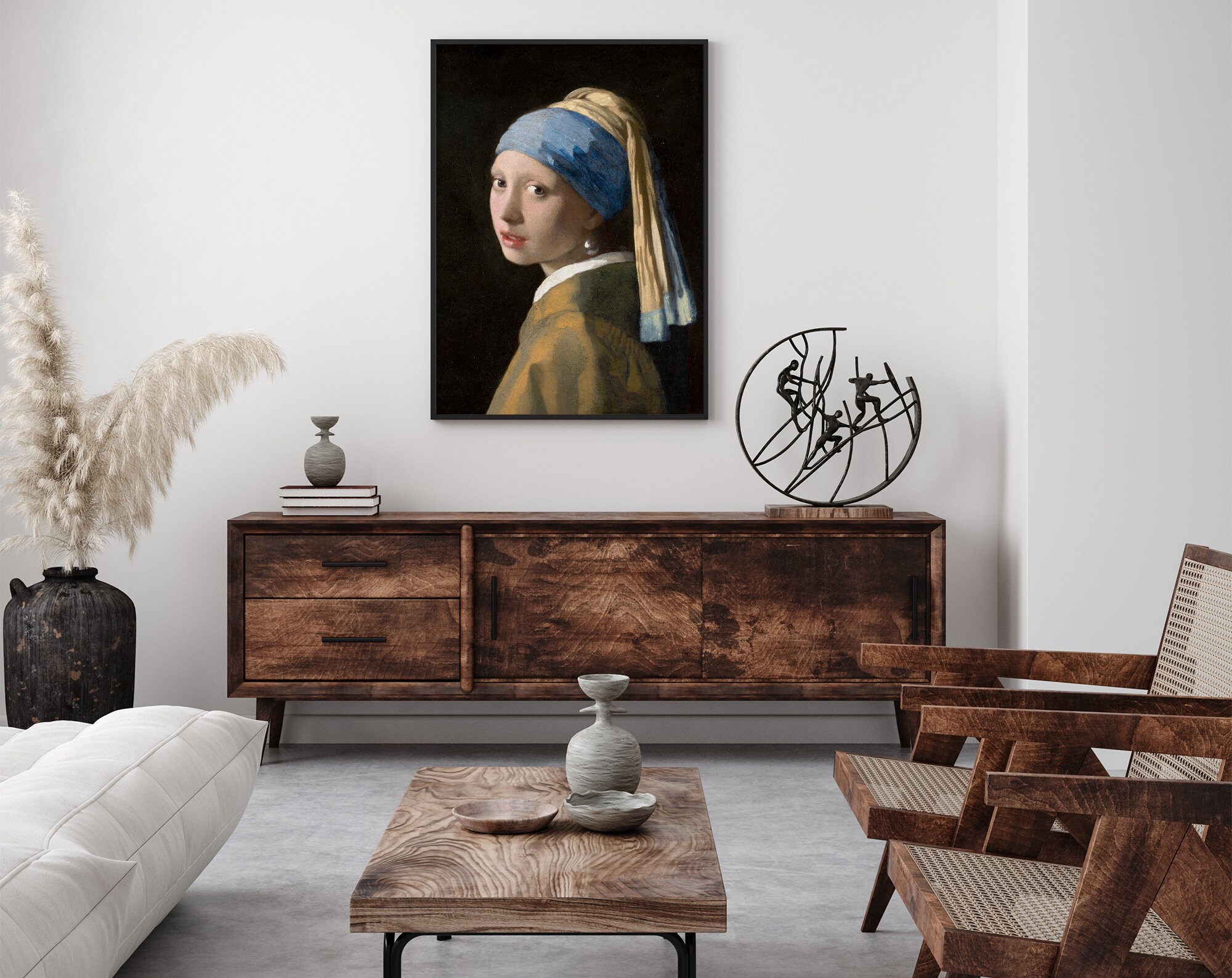 Girl With a Pearl Earring Poster, Wall Art Decor, Poster Print, Wall ...