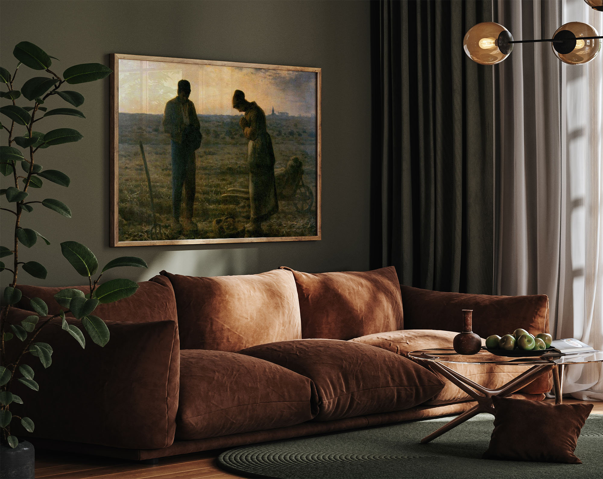 Jean Millet the Angelus Poster, Wall Art, Poster Print, Wall Decor, Art ...