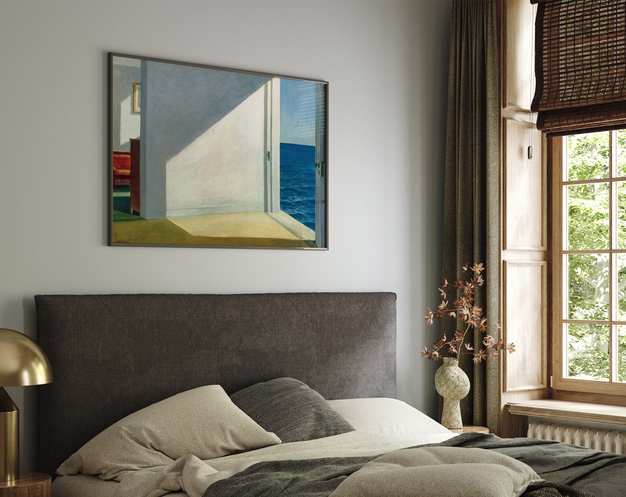 Edward Hopper Rooms by the Sea Poster, Realist Art, American Painter ...
