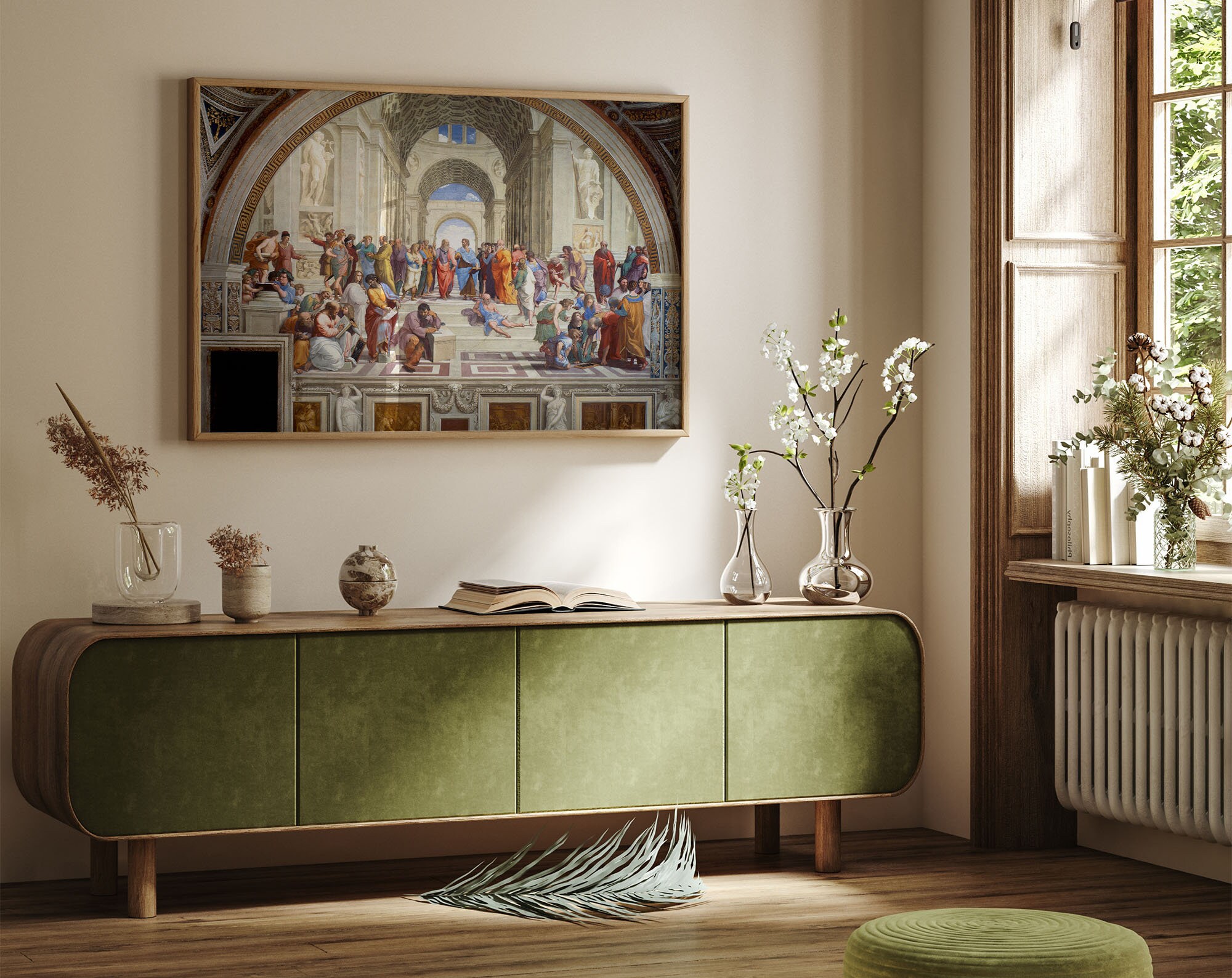 Raphael the School of Athens Poster, Wall Art, Poster Print, Wall Decor ...