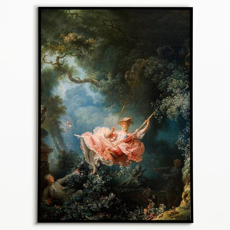 Rococo Print - Etsy