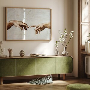 The Creation of Adam Poster, Vintage Poster, Vintage Print, Wall Art ...