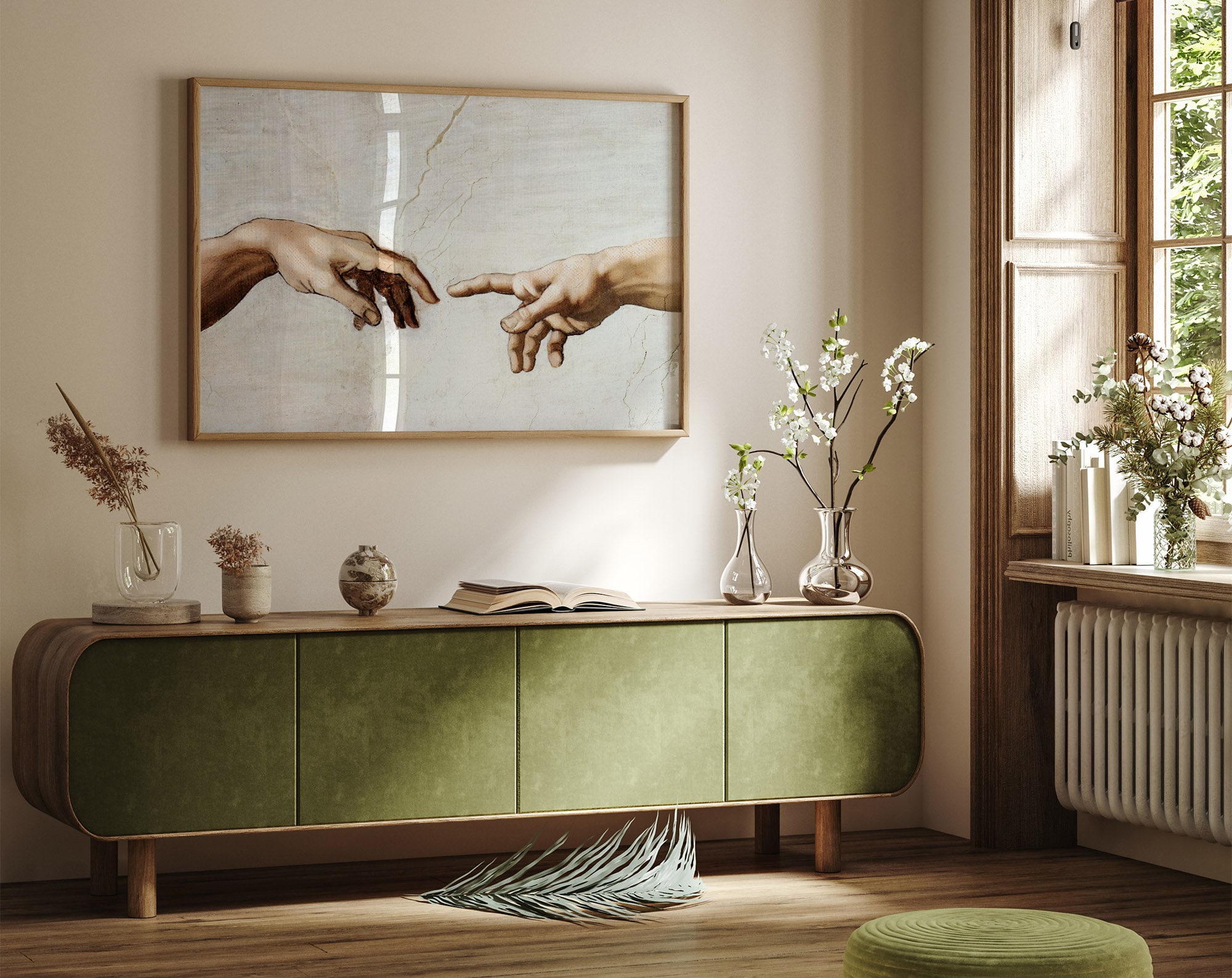 The Creation of Adam Poster, Vintage Poster, Vintage Print, Wall Art ...