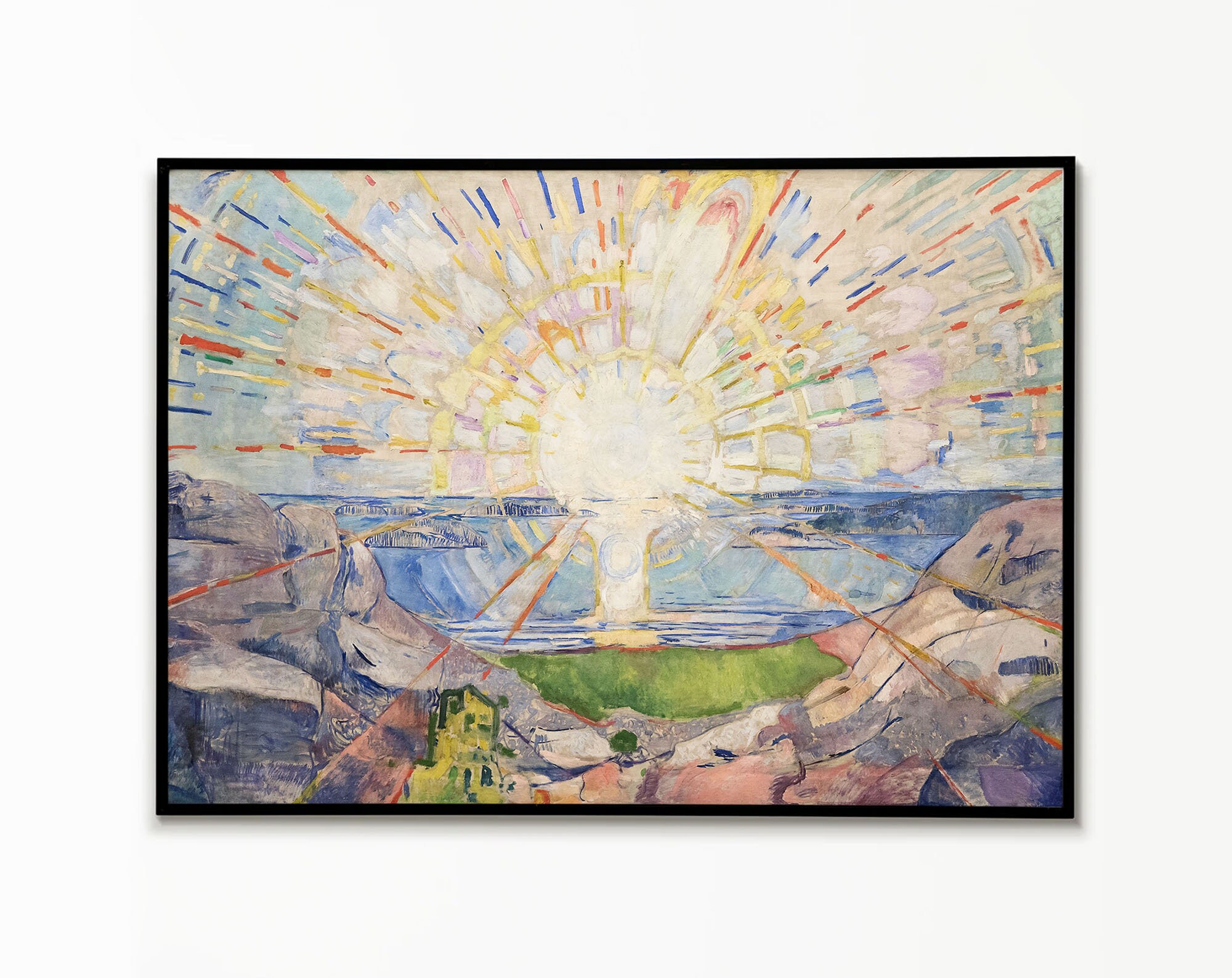 The Sun by Edvard Munch, Expressionist Art, Symbolist Painter, the Sun ...