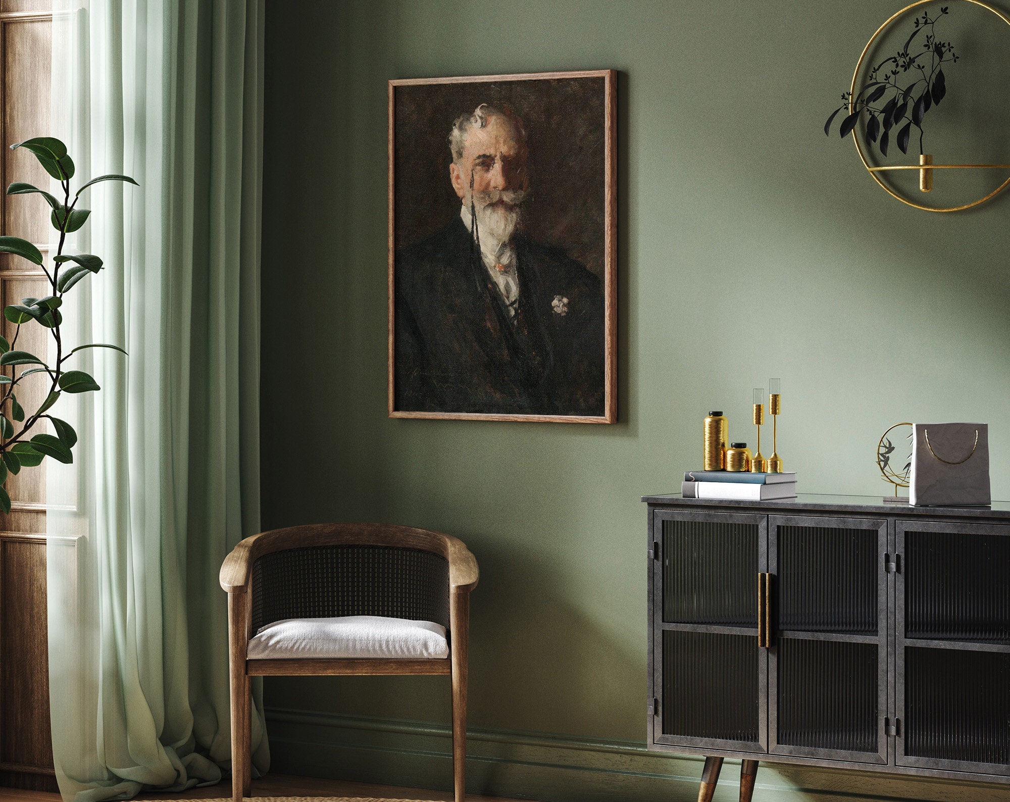 Self-portrait by William Chase Poster, Poster, Wall Art, Poster Print ...