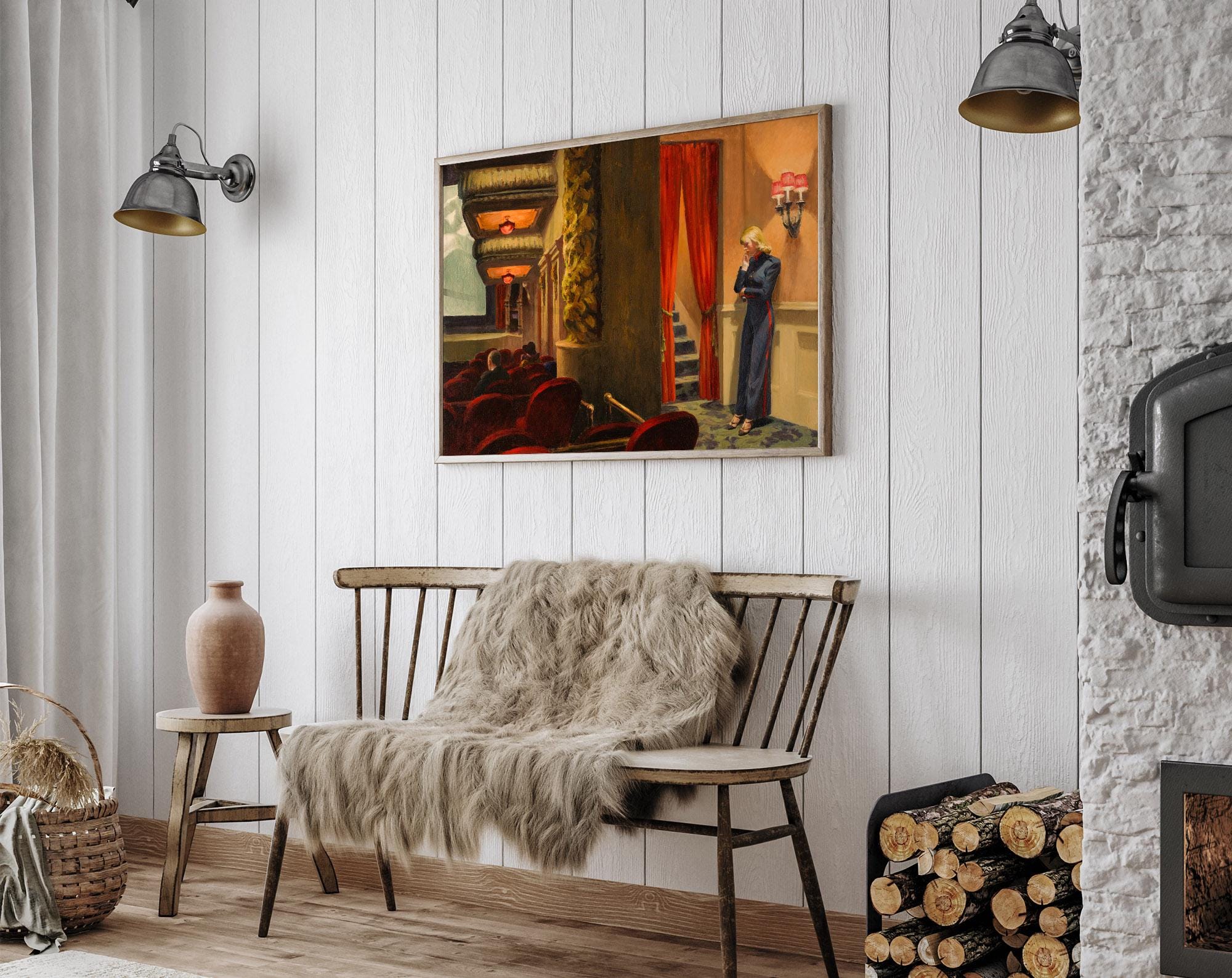Edward Hopper New York Movie Poster, Realist Art, American Painter, New ...