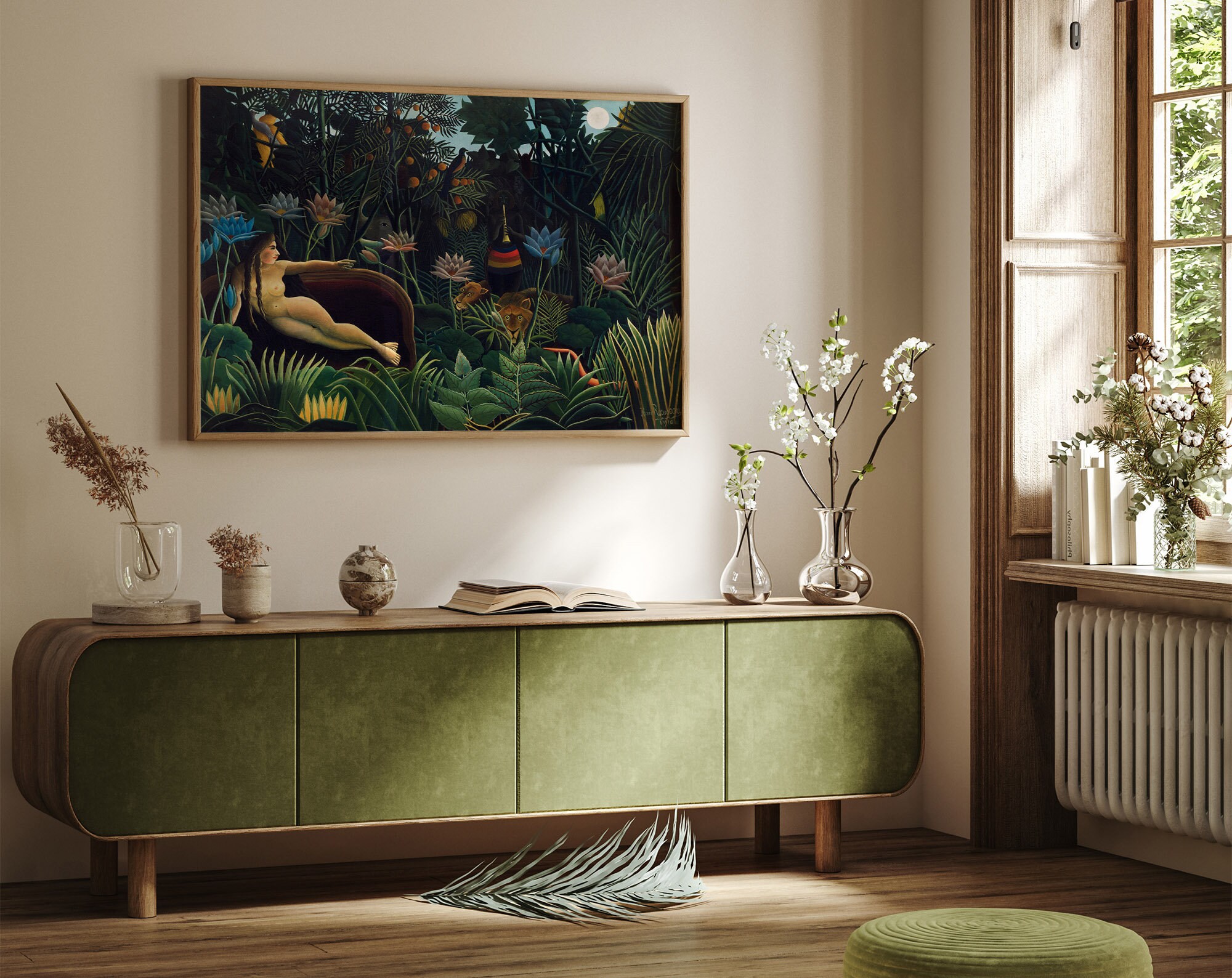 Henri Rousseau the Dream Poster, Henri Rousseau Reproduction Print ...