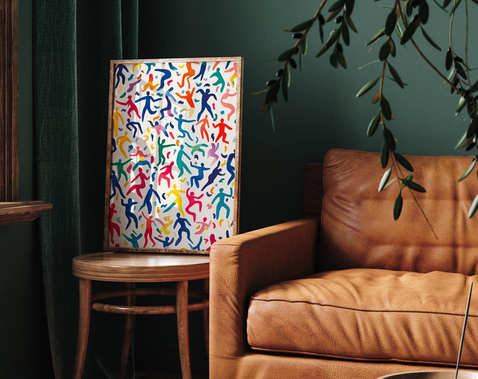 Henri Matisse Abstract Dance Print, Colorful Wall Art Print, Dance ...
