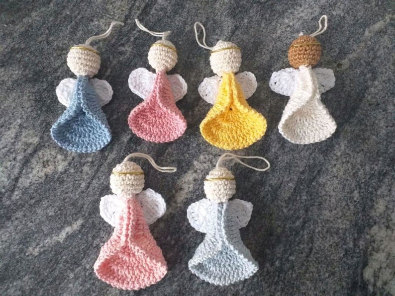 Crochet Little Angle, Crochet Christmas, Ornament - Etsy
