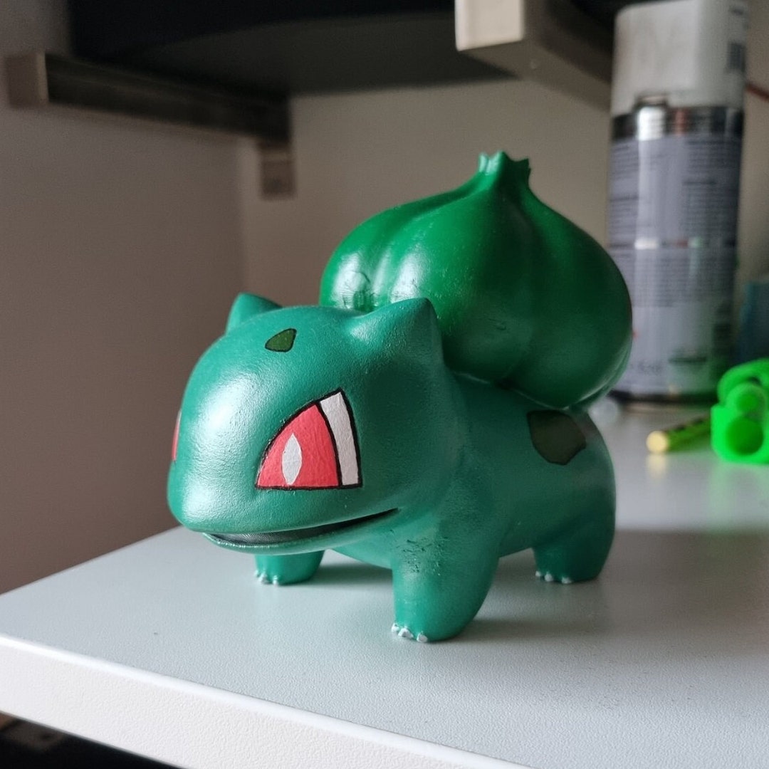 Pokemon Bulbasaur 3D Print Hand Painted - Etsy