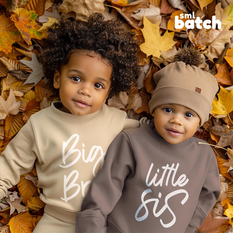 Matching Sibling Tracksuit - Big Sister, Little Sister Sweater - Big ...