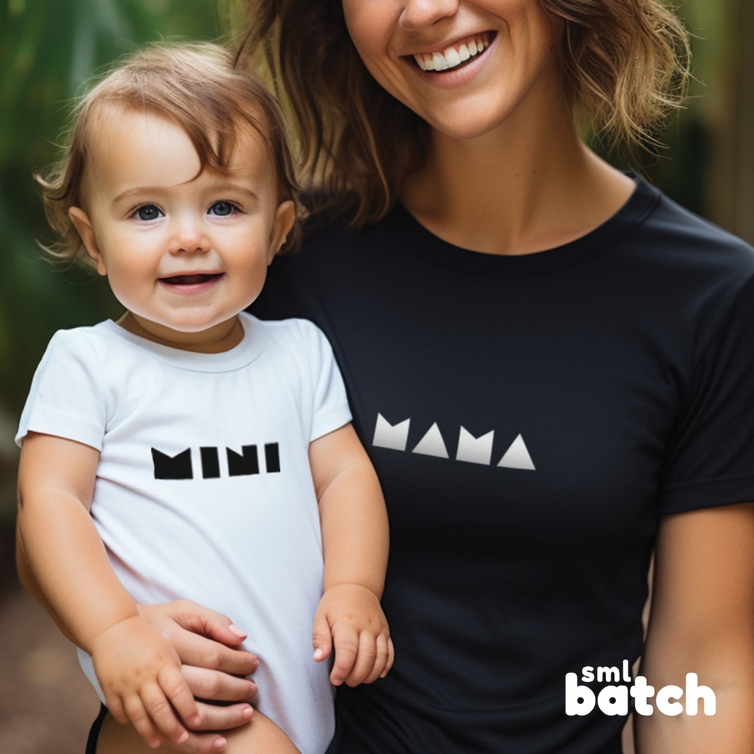 Minimalist Mum Tshirt for Mum, Mother’s Day Gift for Mum, Matching ...
