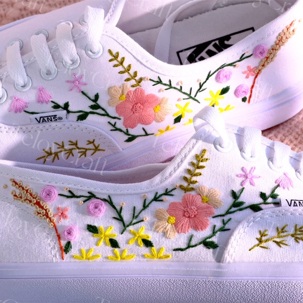 Shop Embroidered Shoes Online - Etsy