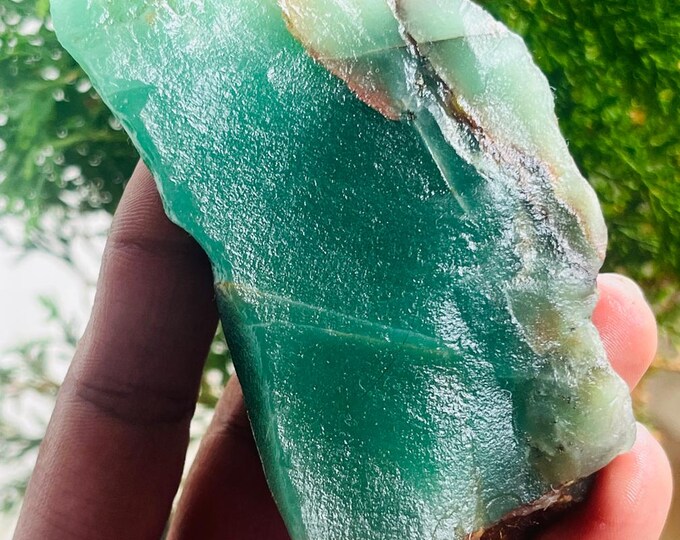 Natural Jade Raw , Beutiful Rough Jade Natural Jade Specimen Healings ...