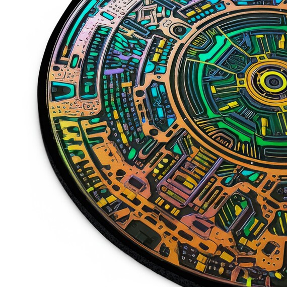 Tron Circuit Pattern