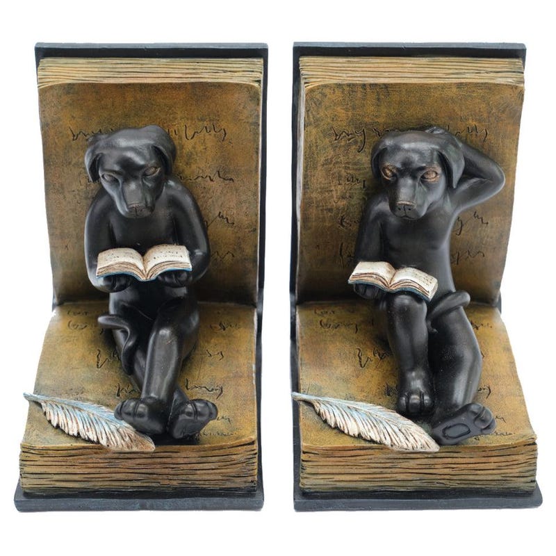 Dog Bookends - Etsy