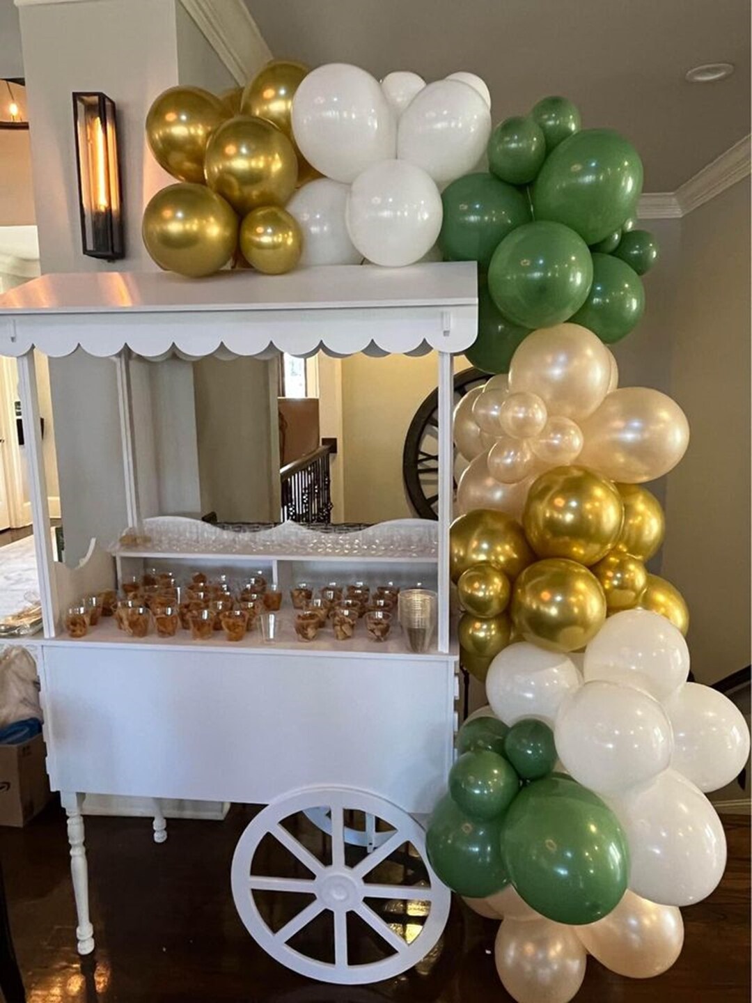 Wooden Candy Cart, Engagement Party Decoration, Cake Stand, Mini Bar ...