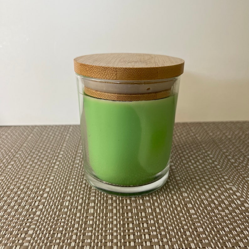 Green Apple Scented Container Candle 370g Gift Home Decor - Etsy