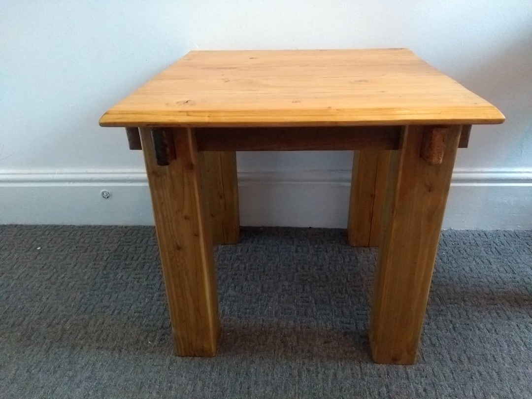 SOLD Handcrafted Rustic Farmhouse Table - Etsy