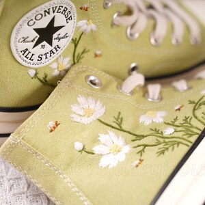 Custom Embroidery/embroidery Sneaker/embroidery Converse/gifts for Wife ...