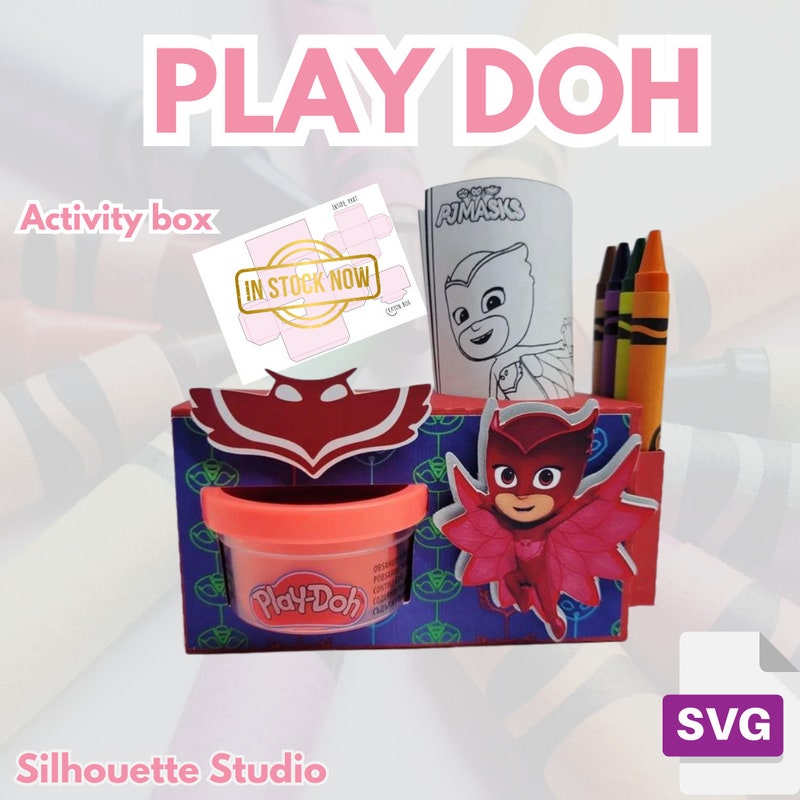 Activity Box Template - Etsy