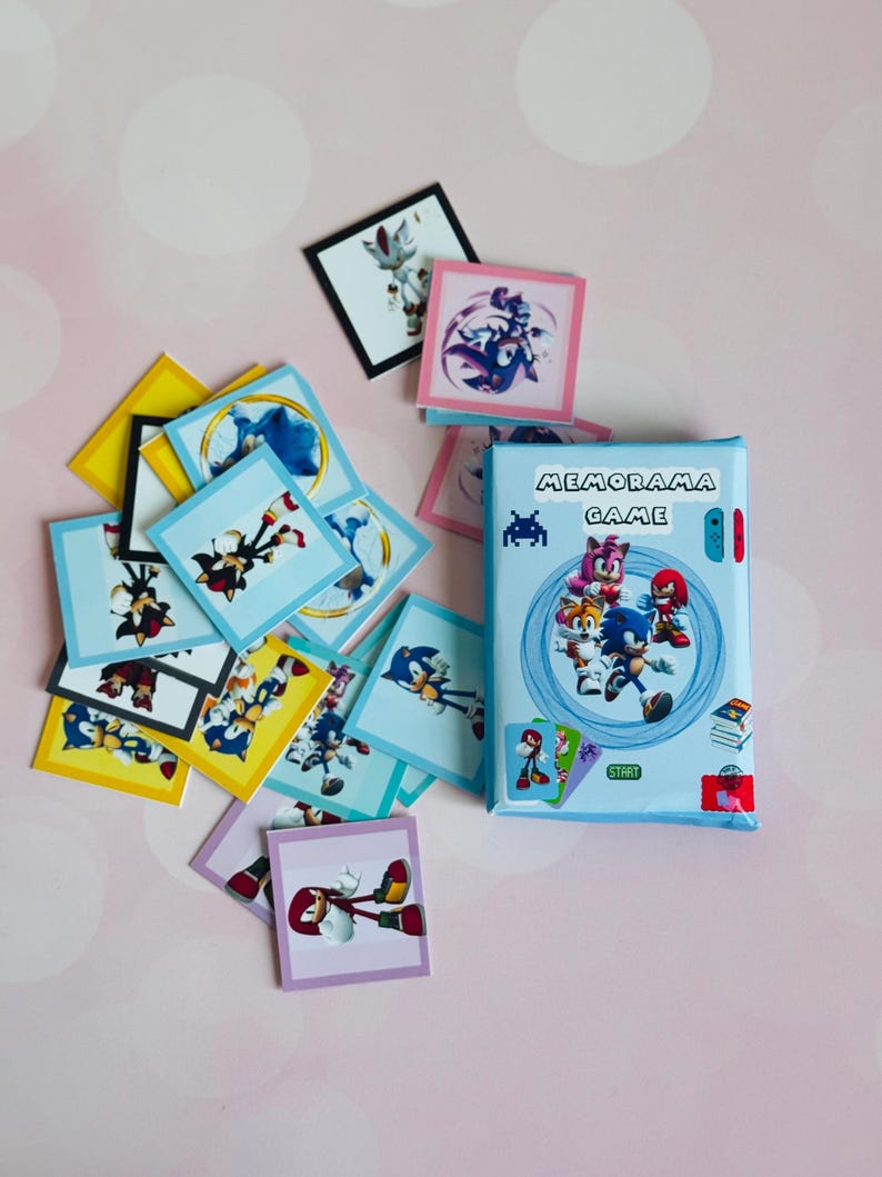 Memorama Play, Template and Design for Canva, Includes a Board Game Box ...