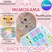 Memorama Play, Template and Design for Canva, Includes a Board Game Box ...